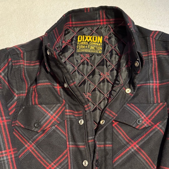 DIXXON | Jackets & Coats | Dixxon Black And Red Plaid Jacket | Poshmark